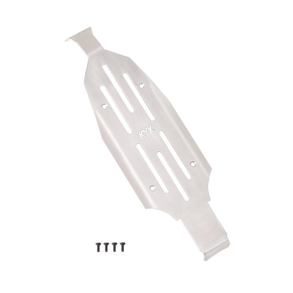 KYX Stainless Bottom Chassis Guard Plate For Losi 1/24 Micro-B 2WD BUG ...