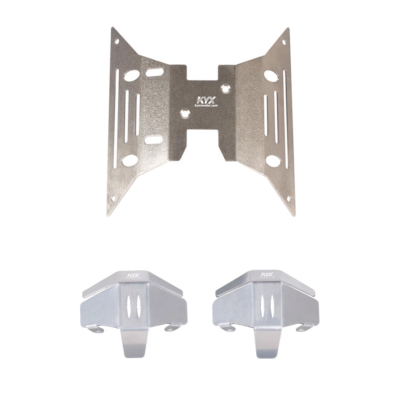 KYX 1/18 Axial UTB18 Capra Front Rear Stainless Steel Axle Guard Prote ...