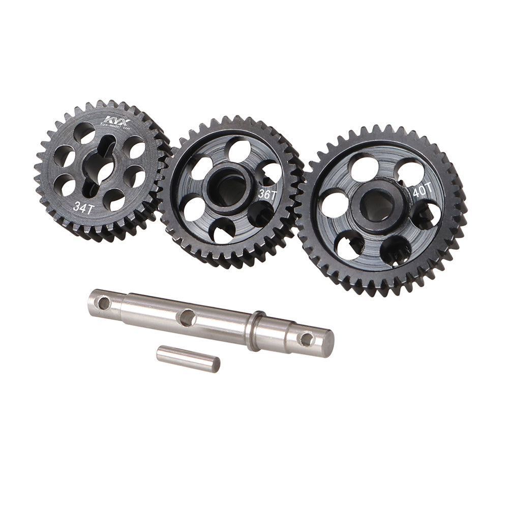 KYX Axial 1/18 Capra UTB18 Hardened Steel Transmission Gearbox Gear se ...