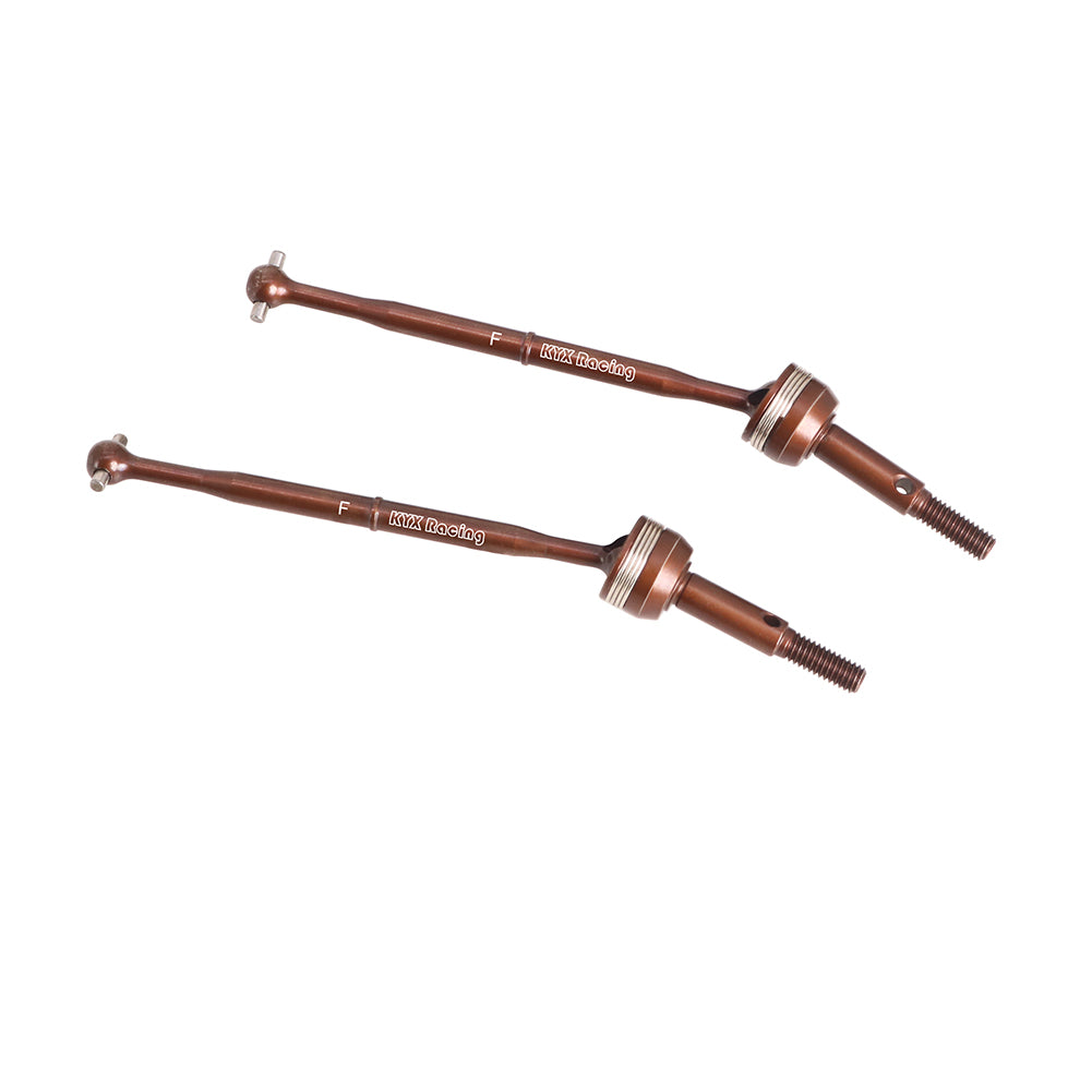 KYX CNC steel Front Axle Drive Shaft for Tamiya 1/10 2024 Hotshot II 5 ...