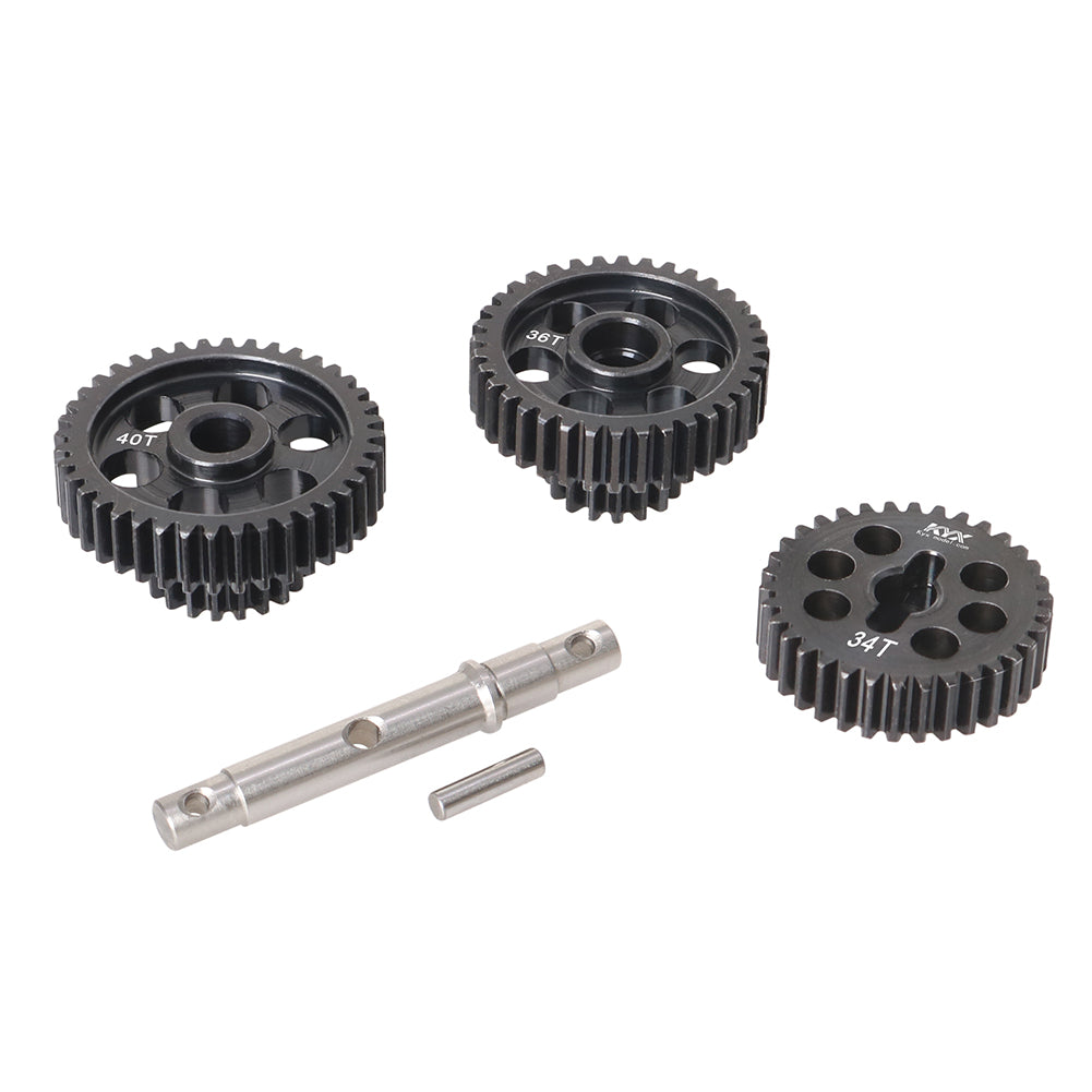 KYX Axial 1/18 Capra UTB18 Hardened Steel Transmission Gearbox Gear se ...