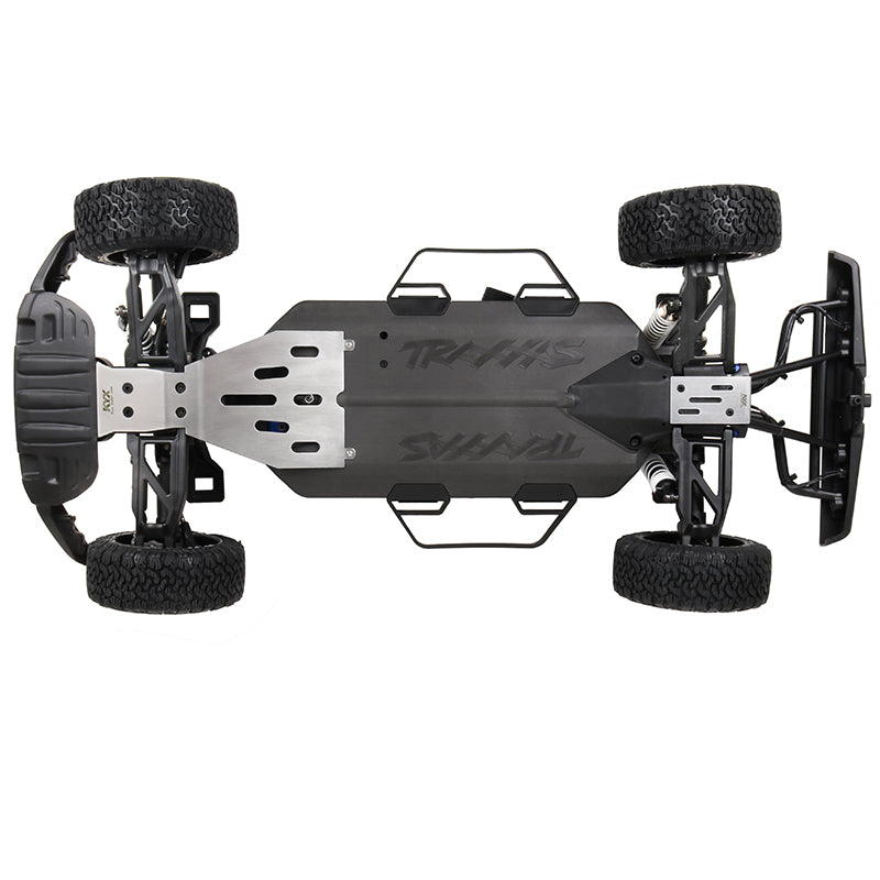 KYX Stainless Steel Skid Plate Guard Chassis Armor for Traxxas 1/10 F1 ...