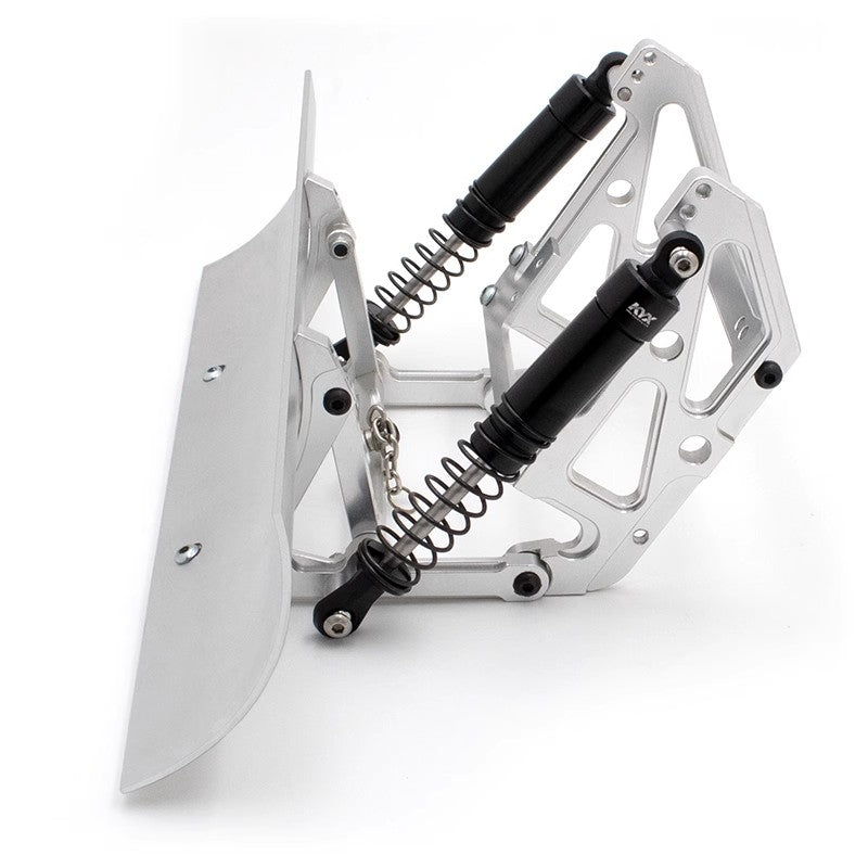 KYX Aluminum DIY Snow Shovel Modified Bulldozer Front Bucket for 1/10 ...