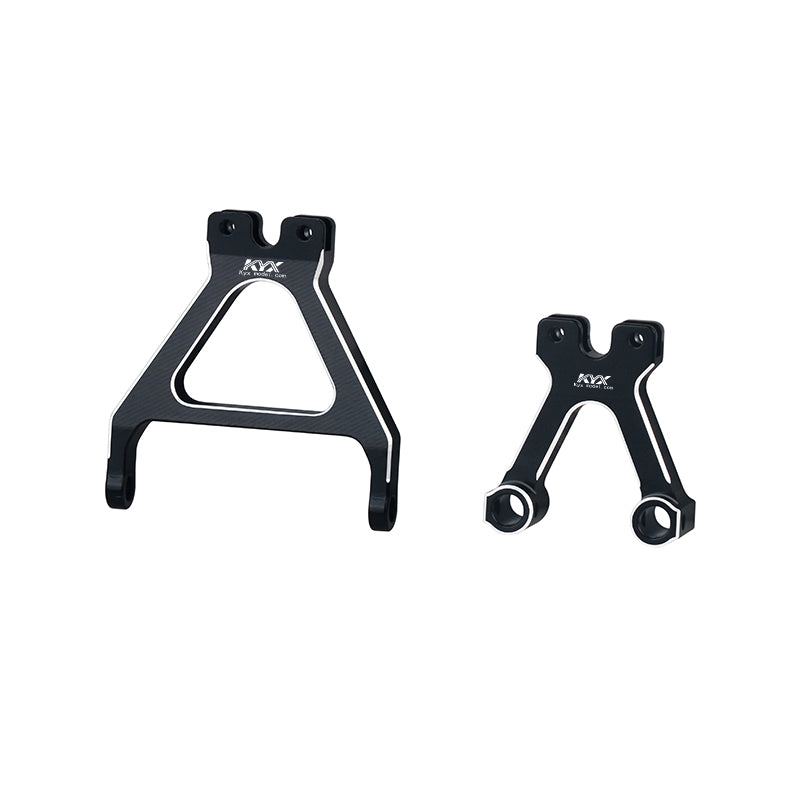KYX 1/24 Aluminum Front Rear Body Mount Bracket for Axial AX24 Black ...