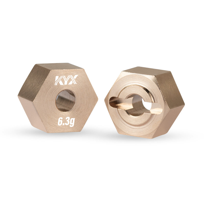 KYX 1/18 Axial UTB18 Capra Brass Wheel Hex Hub 6.3g – KYXMODEL
