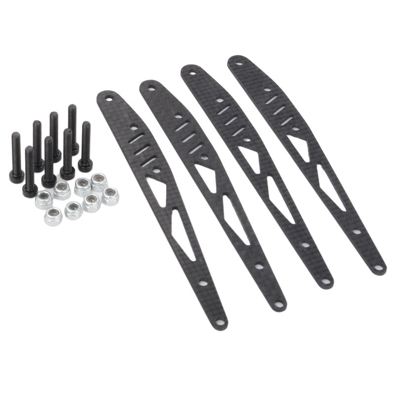 KYX Axial RBX10 RYFT Carbon Fiber Rear Arm Linkage Guard Link Reinforc ...