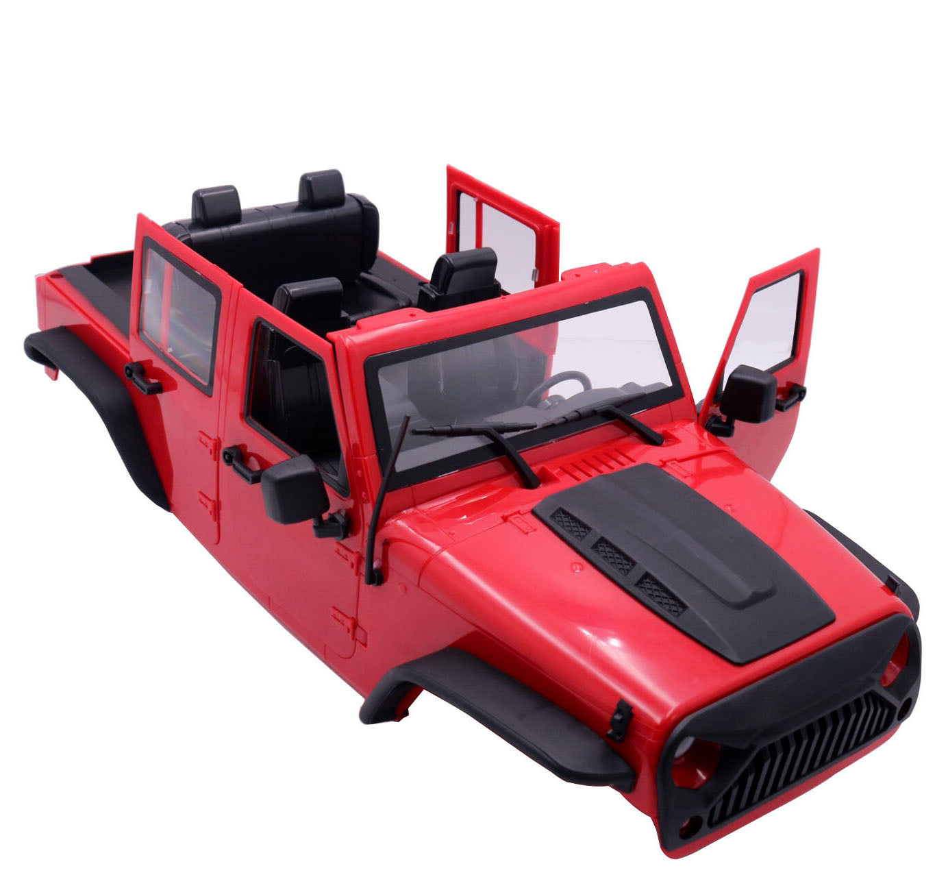 KYX 313mm Wheelbase ABS Body Jeep Hard Body for SCX10 II – KYXMODEL