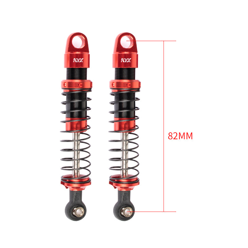 KYX 1/18 Axial UTB18 Capra Aluminum Front Rear Shock Absorber 82mm ...