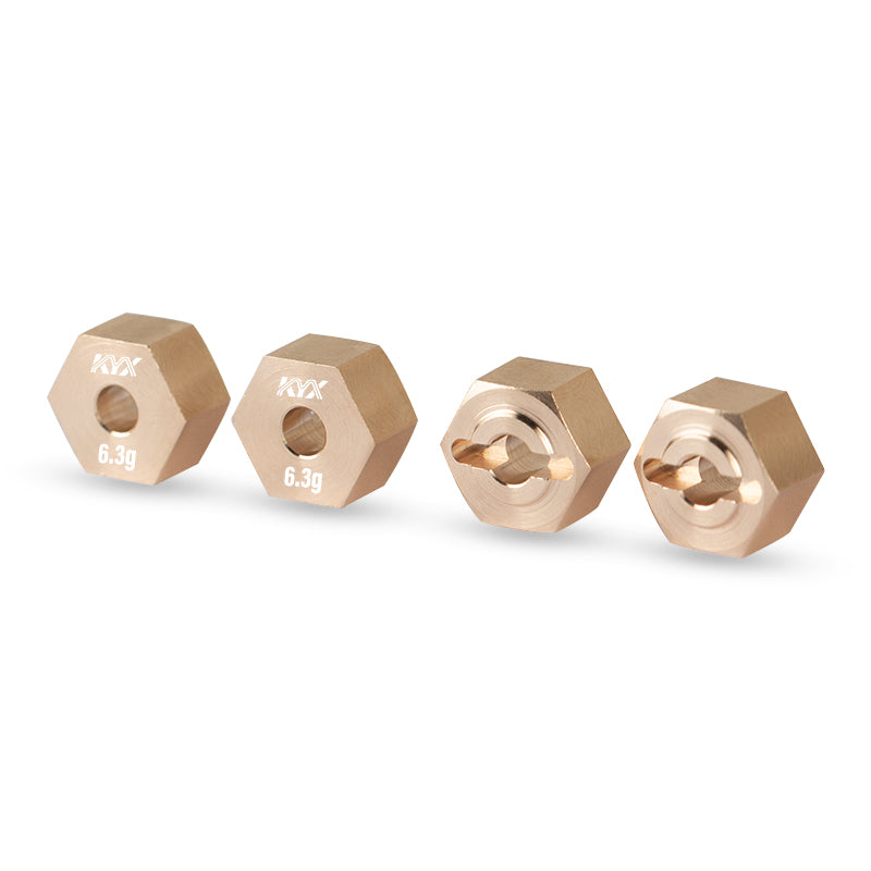 KYX 1/18 Axial UTB18 Capra Brass Wheel Hex Hub 6.3g – KYXMODEL