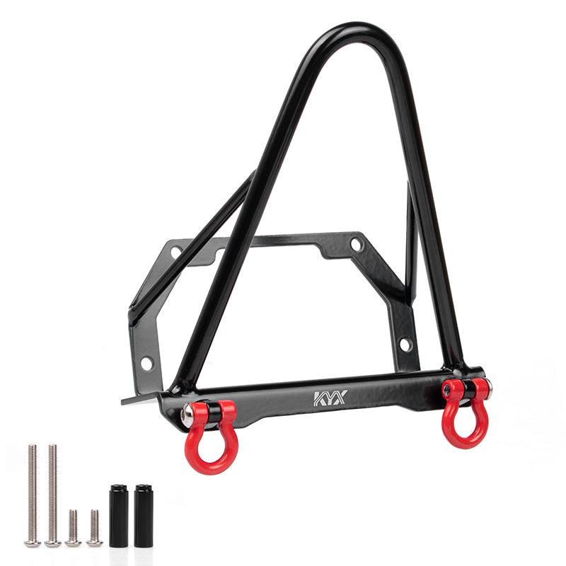 KYX 1/10 RC Crawler Metal Front Stinger Bumper for Axial Wraith AX9001 ...