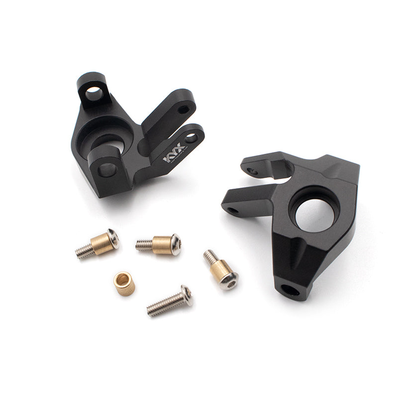 KYX CNC Machined Alloy Steering Knuckle for Axial SCX10 II Black – KYXMODEL