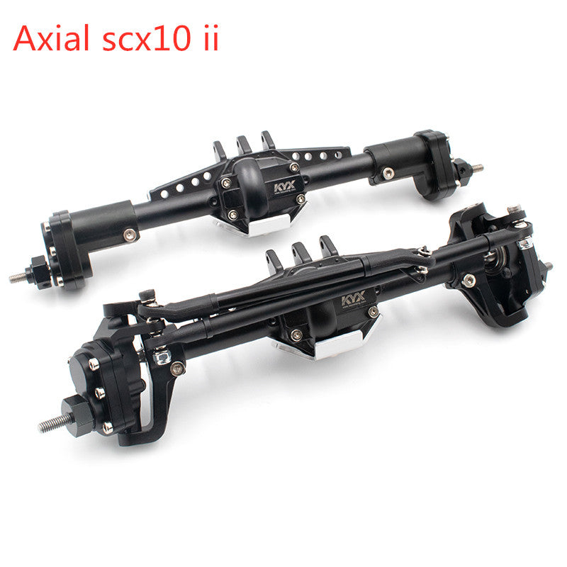 KYX CNC Scale Front & Rear High Lift Portal Axle set for Axial SCX10 I ...
