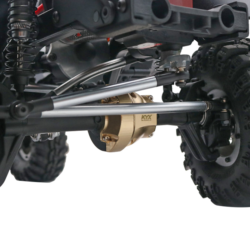 KYX Heavy Weight Front &Rear Axle Brass Diff Cover 41g for Redcat GEN8 ...