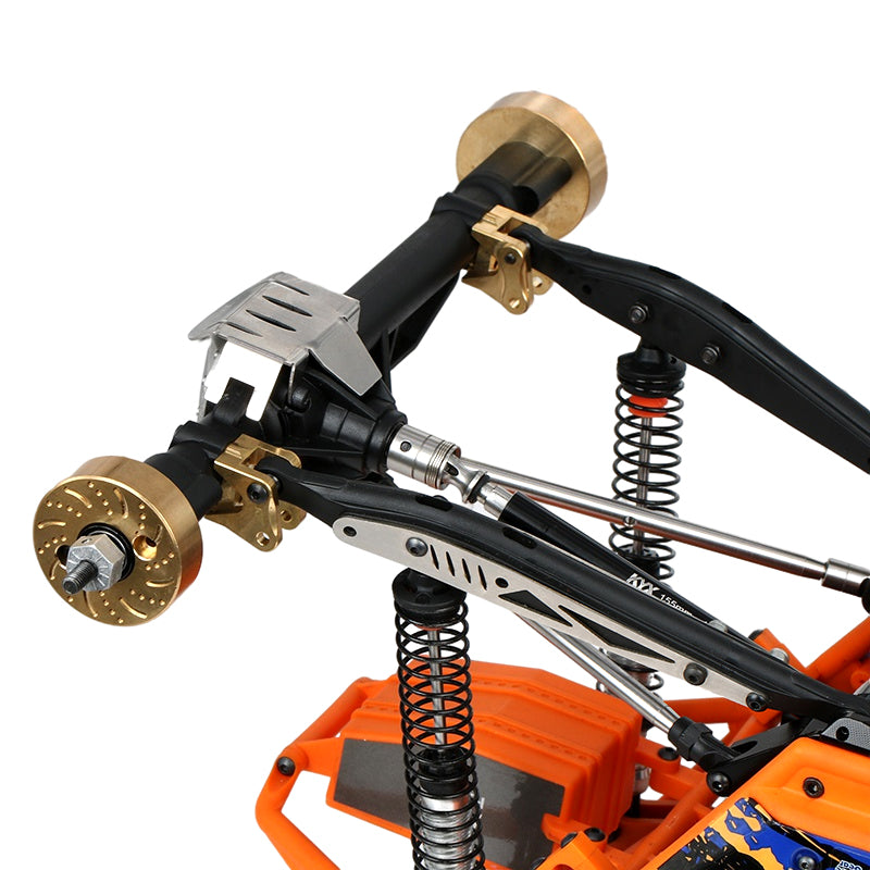 KYX Axial RBX10 RYFT Brass Rear Link Mount Shock Mount Set 38g 2PCS ...