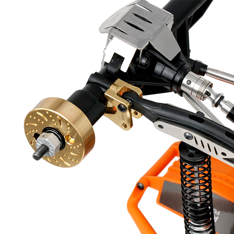 KYX Axial RBX10 RYFT Brass Rear Link Mount Shock Mount Set 38g 2PCS ...