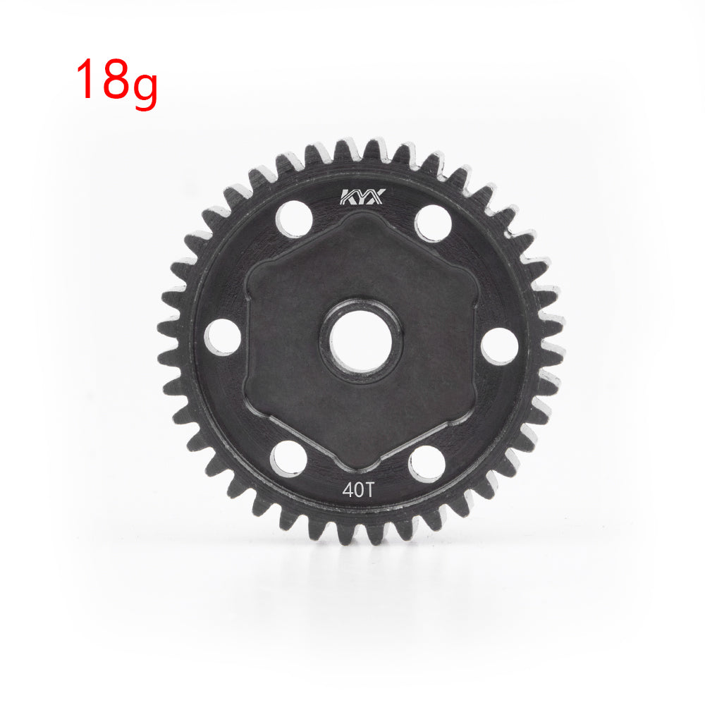 KYX Axial SCX10 III Hardened Steel Transmission Gearbox Spur Gear 40T ...