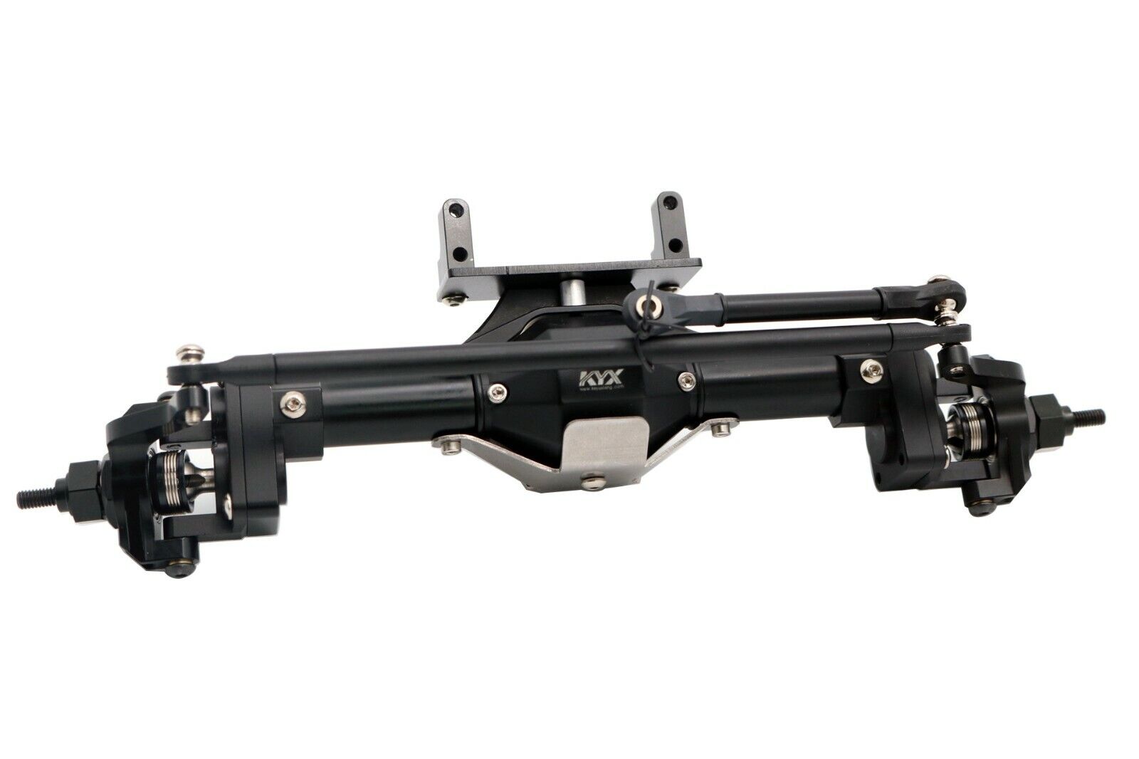 KYX Metal Front High Lift Portal Axle Black for Axial SCX10 Small Pamk ...